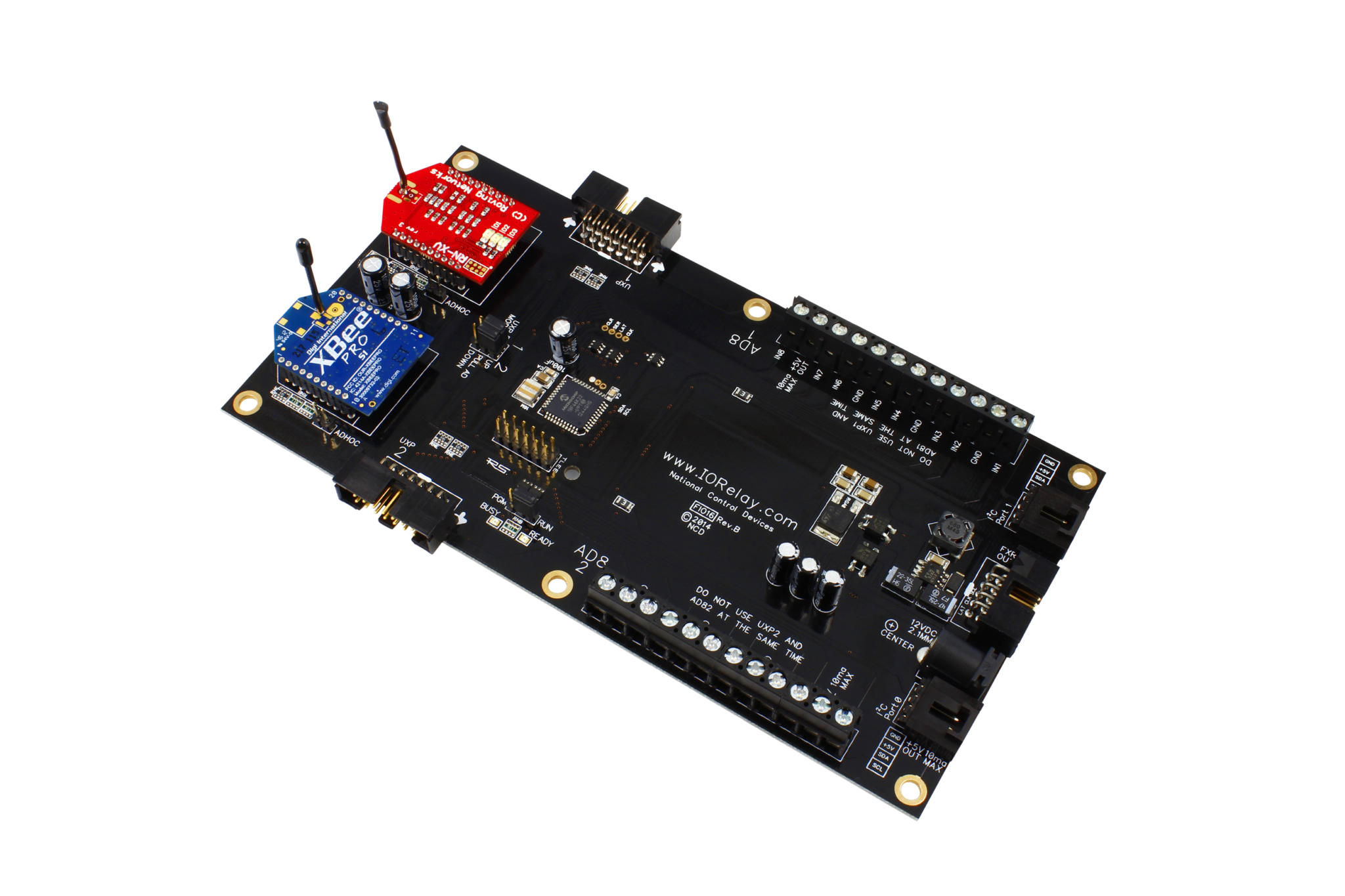 Fusion Dual Interface Logic Controller with 16 GPIO or ADC and I2C - NCD Store