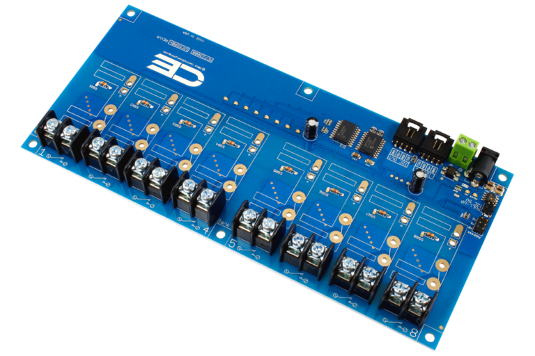 8-Channel Solid State Relay Controller with I2C Interface - NCD Store
