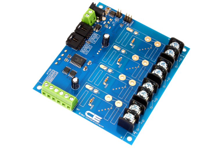 4-Channel Solid State Relay Controller + 4 GPIO with I2C Interface - NCD Store