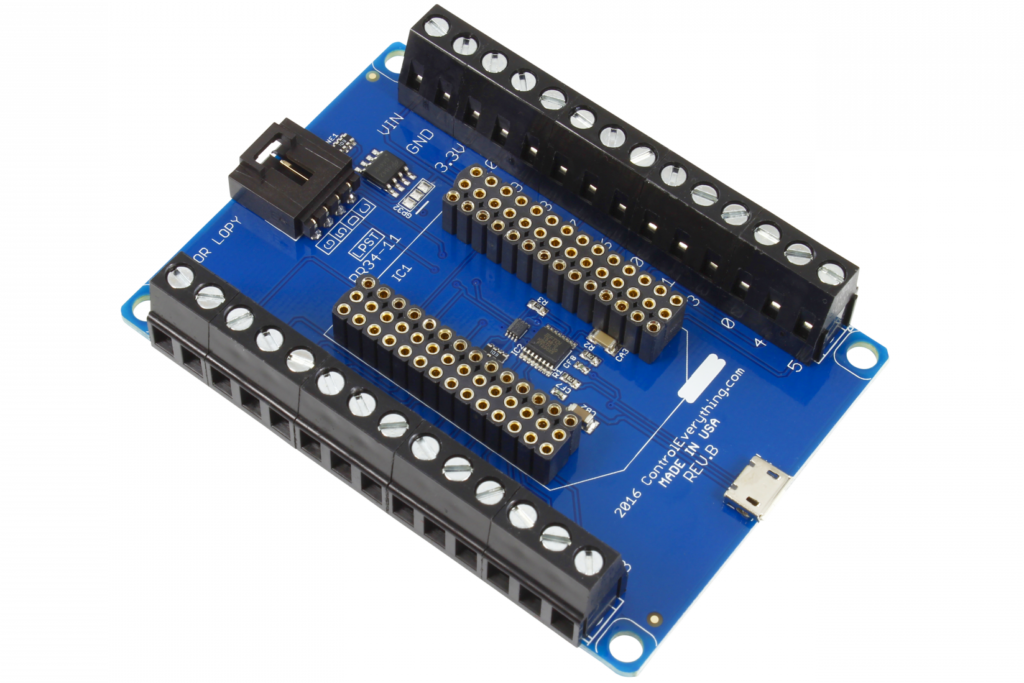 Screw Terminal Breakout Board for WiPy2 & LoPy - NCD Store