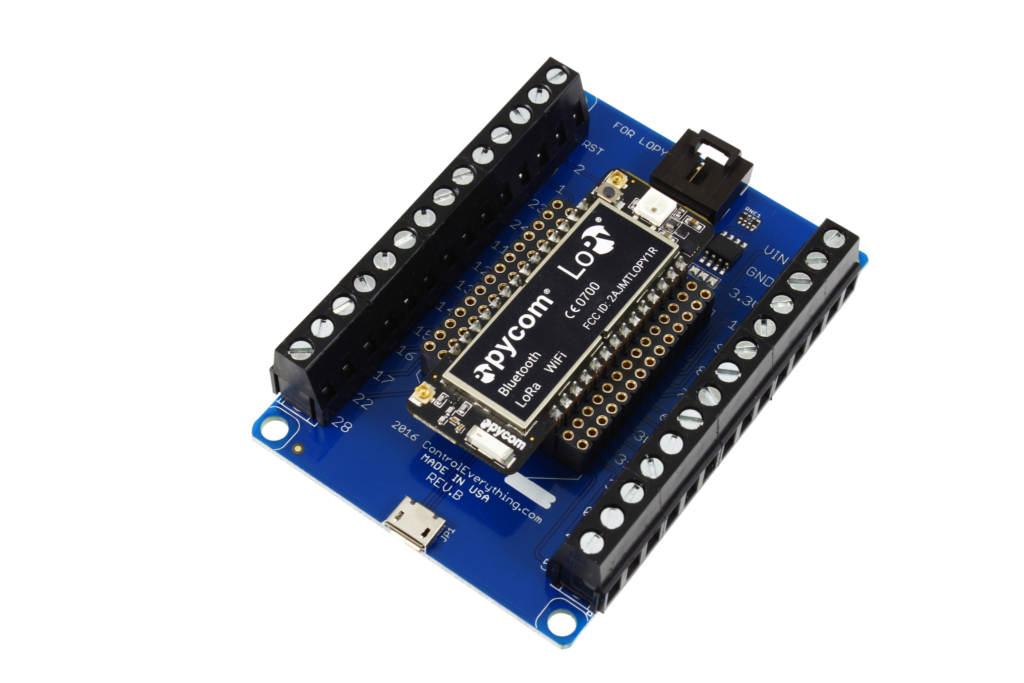 Screw Terminal Breakout Board for WiPy2 & LoPy - NCD Store