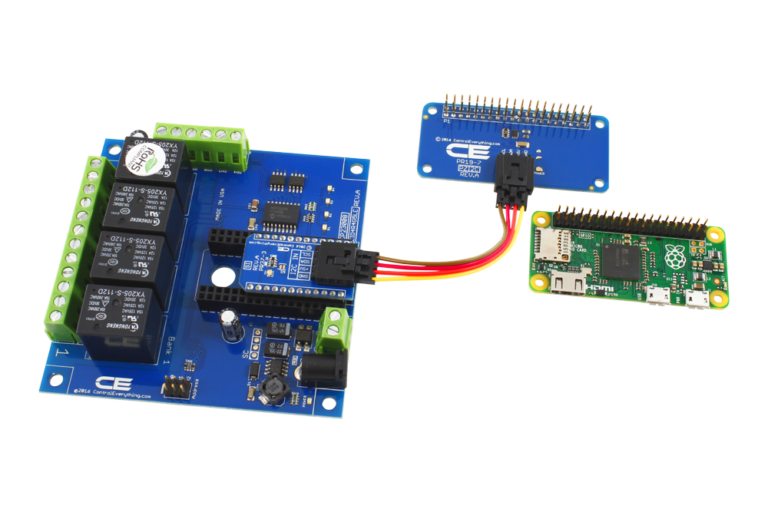 4-Channel General Purpose SPDT Relay Shield + 4 GPIO with IoT Interface - NCD Store