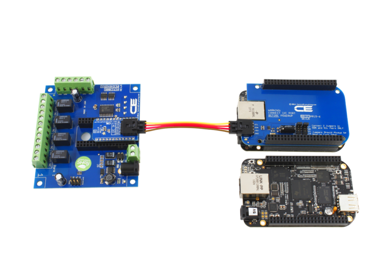 4-Channel 1-Amp SPDT Signal Relay Shield + 4 GPIO with IoT Interface - NCD Store