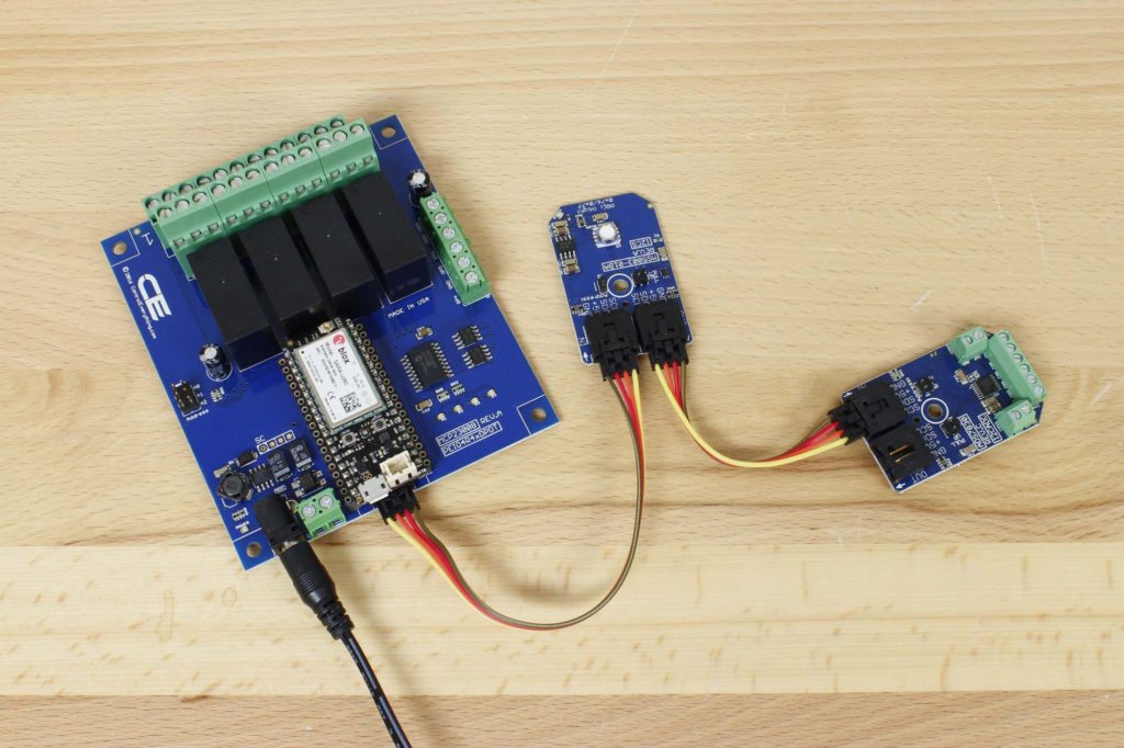 4-Channel DPDT Signal Relay Shield + 4 GPIO with IoT Interface - NCD Store