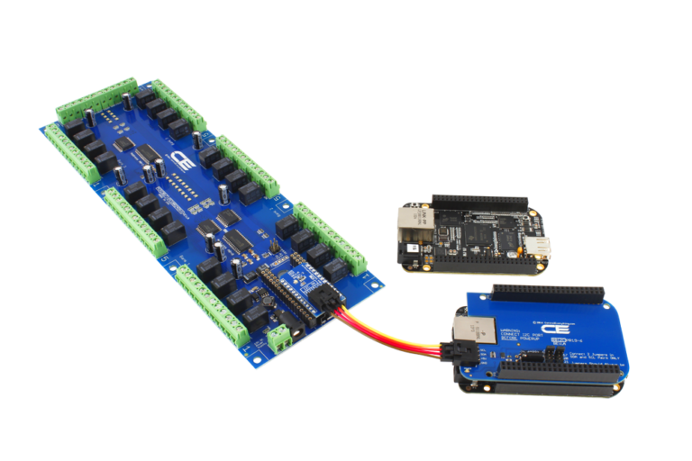 24-Channel 1-Amp SPDT Signal Relay Shield + 8 GPIO with IoT Interface - NCD Store