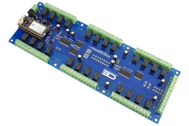 24-Channel 1-Amp SPDT Signal Relay Shield + 8 GPIO with IoT Interface - NCD Store