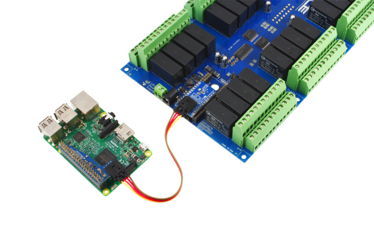 24-Channel DPDT Signal Relay Shield + 8 GPIO with IoT Interface - NCD Store