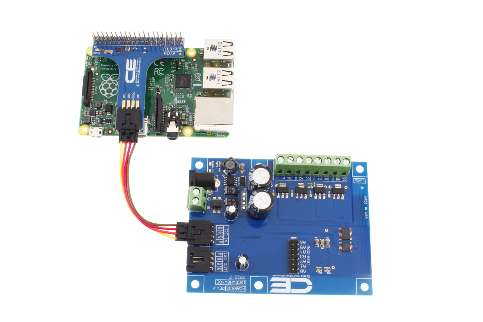 PCA9633 4-Channel 8W Open Collector 8-Bit PWM FET Driver with I2C Interface - NCD Store