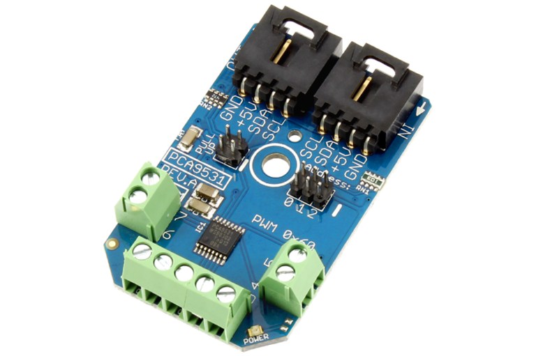 PCA9531 2-Channel 8-bit PWM with 8 Outputs & GPIO I2C LED Dimmer - NCD Store