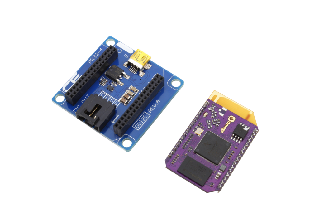 Onion Omega 2 and Onion Omega 1 I2C Shield with USB Interface - NCD Store