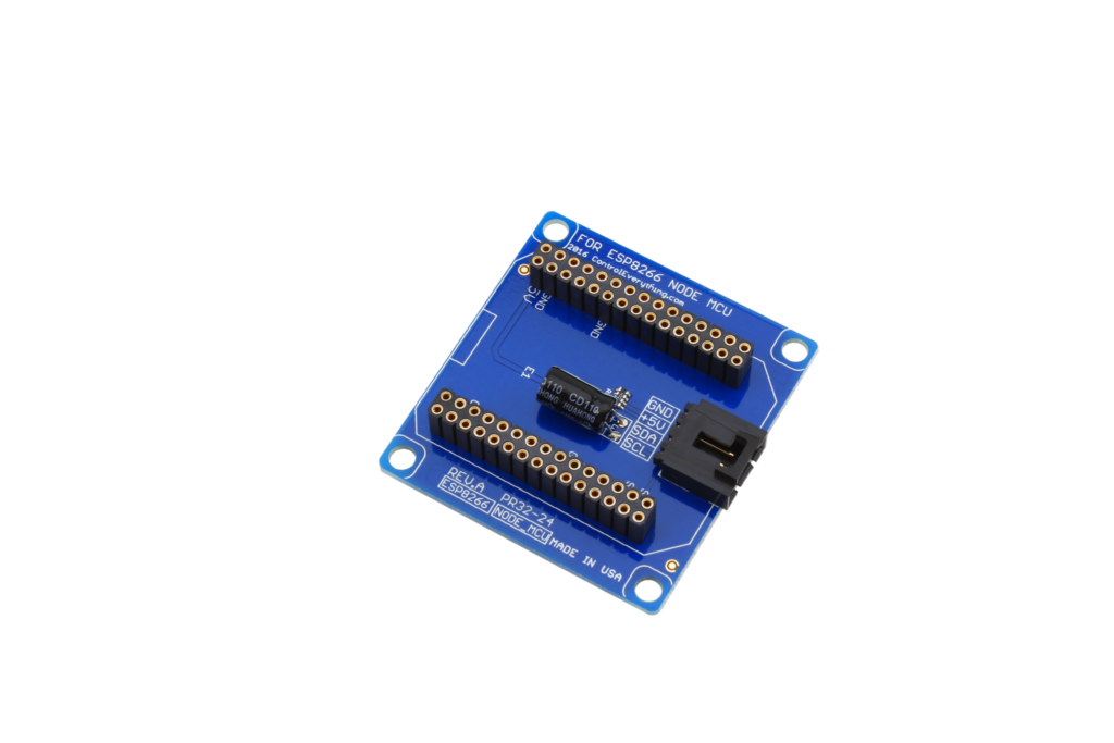 I2C Shield for NodeMCU ESP8266 with Integrated USB and I2C Port - NCD Store