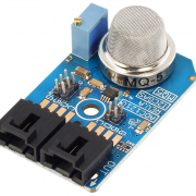 MQ-5 LPG LNG Natural Gas Iso-butane Propane Gas Sensor ADC121C 12-Bit ...