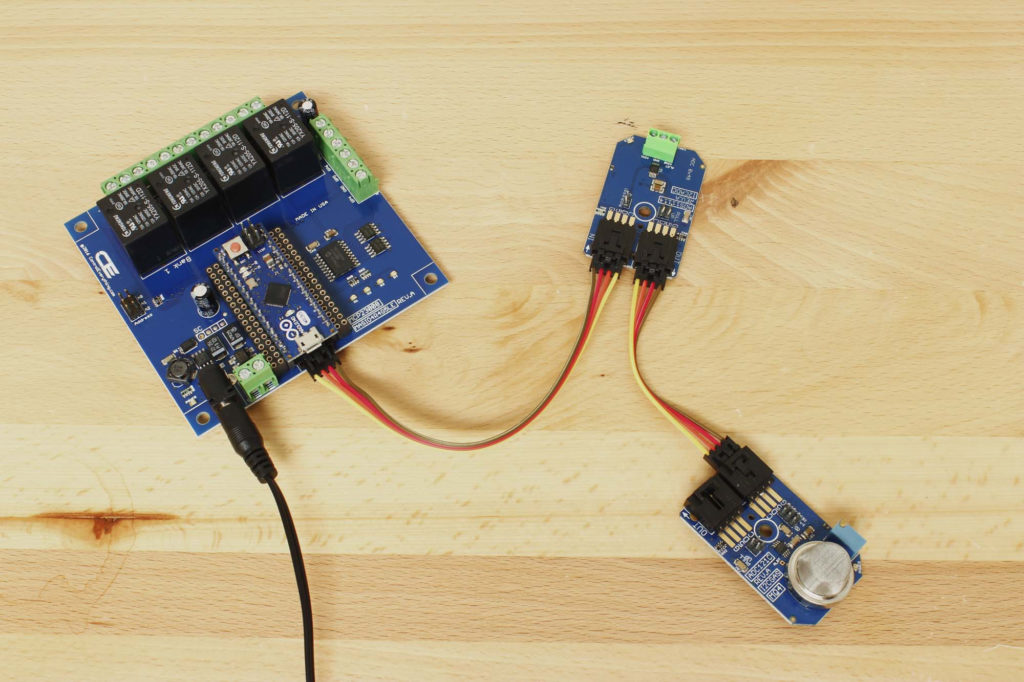 MQ-4 Methane Natural Gas Sensor ADC121C 12-Bit ADC I2C Mini Module ...