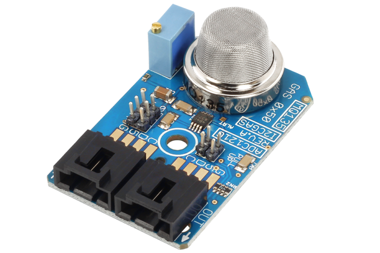 MQ-135 NH3 Amonia Benzene Alcohol Gas Sensor ADC121C 12-Bit ADC I²C ...