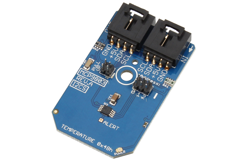 MCP9803 High Accuracy Temperature Sensor ±0.5°C at +25°C I2C Mini Module - NCD Store