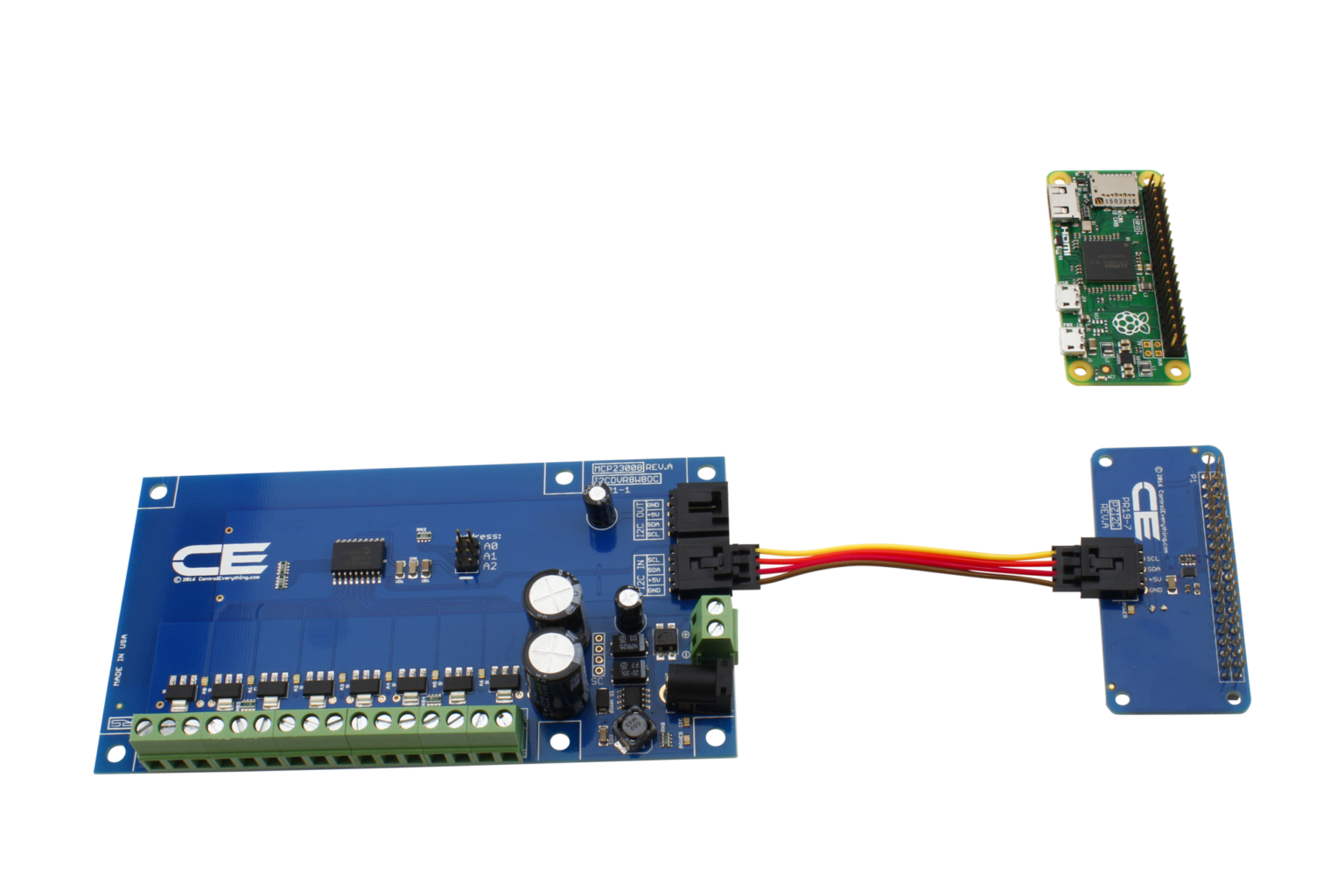 MCP23008 8-Channel 8W Open Collector FET Driver with I2C Interface ...