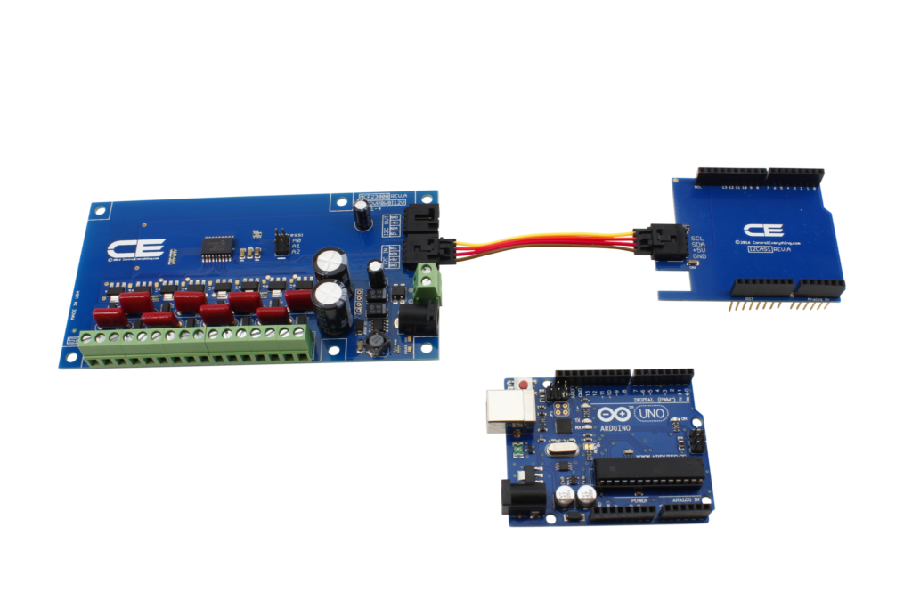 MCP23008 8-Channel 8W 12V FET Solenoid Driver Valve Controller with I2C ...