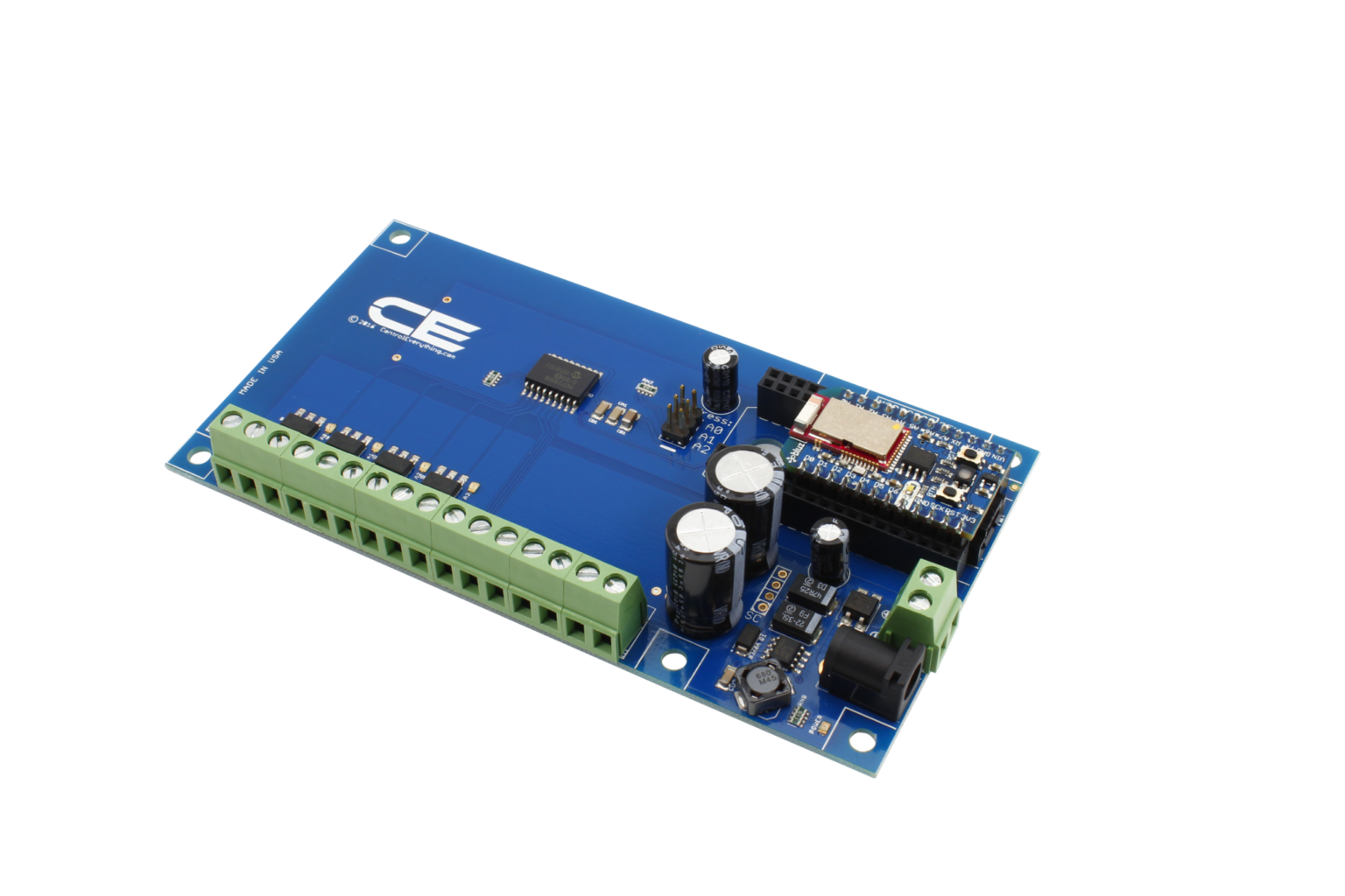 MCP23008 4-Channel 8W Open Collector FET Driver 4-Channel GPIO with IoT Interface - NCD Store