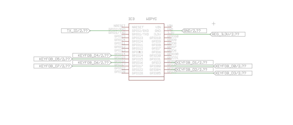 Key Fob Receiver Overlay Shield for WiPy - NCD Store