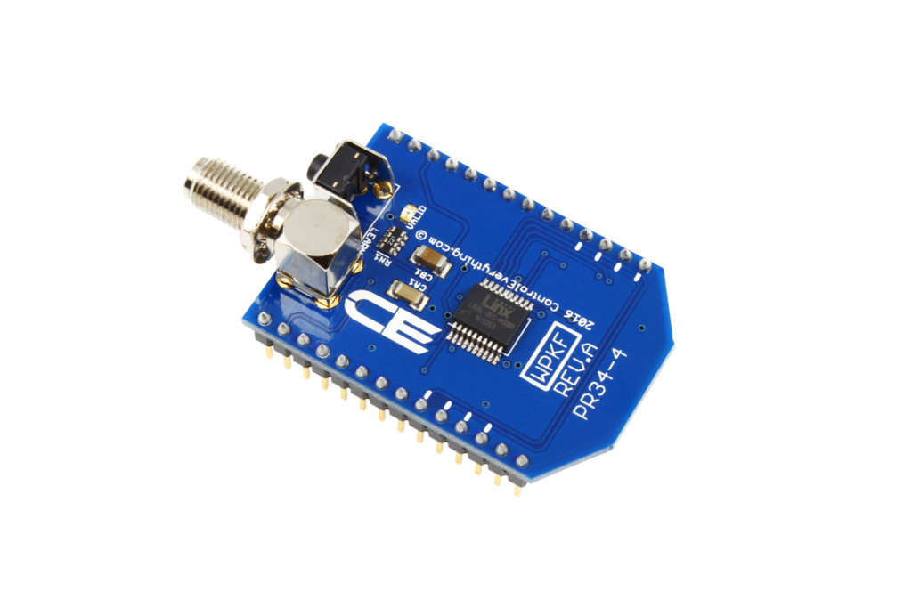 Key Fob Receiver Overlay Shield for WiPy - NCD Store