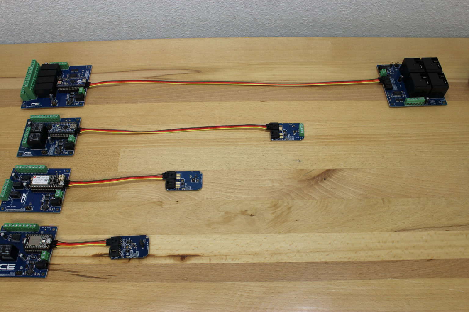 I2C Cable Many Lengths Available 4-Conductor with Latching Connector
