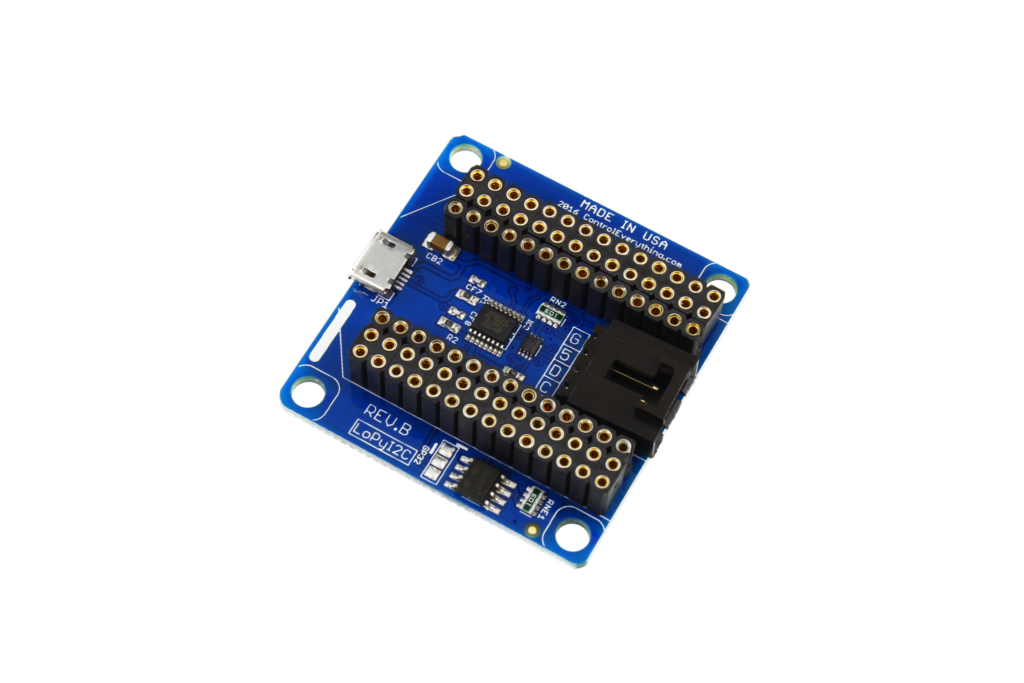 I2C Shield for WiPy2 & LoPy With USB Programming Port - NCD Store