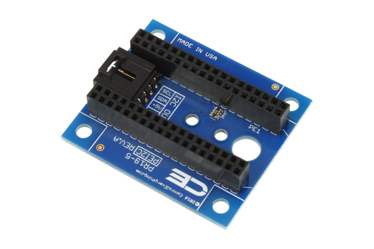 I2C Shield for Particle Electron or Particle Photon with Outward Facing ...