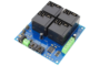 4-Channel High-Power Relay Controller + 4 GPIO with I2C Interface - store.ncd.io
