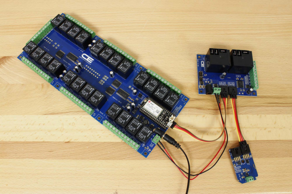 MCP23008 I2CIO6R2x0 2-Channel High-Power Relay Controller + 6 GPIO with I2C Interface - NCD Store