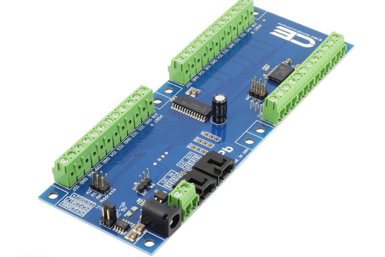 MCP23008 MCP23017 24-Channel Digital Input/Output with I2C Interface ...