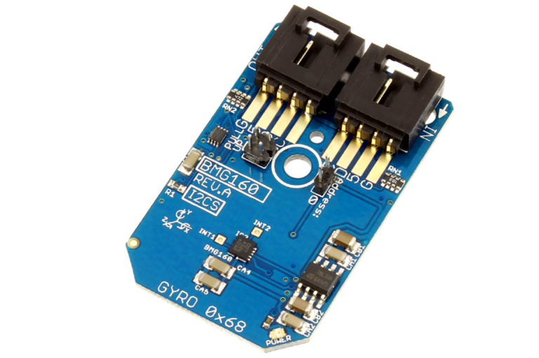 BMG160 16-bit Triaxial ±125°/s to ±2000°/s Gyroscope Sensor I2C Mini Module - NCD Store