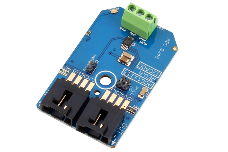 ADS1114 16-Bit 1-Channel Precision Analog to Digital Converter I2C Mini ...