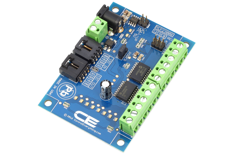 8-Channel Open Collector Driver MCP23008 with I2C Interface - NCD Store