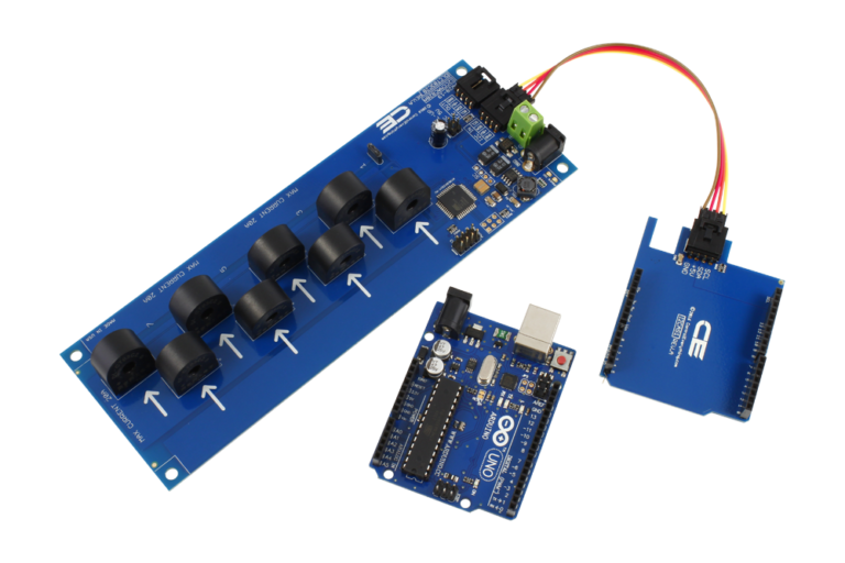 8-Channel On-Board 95% Accuracy 20-Amp AC Current Monitor with I2C ...