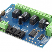4-Channel 1-Amp SPDT Signal Relay Controller + 4 GPIO with I2C Interface - store.ncd.io