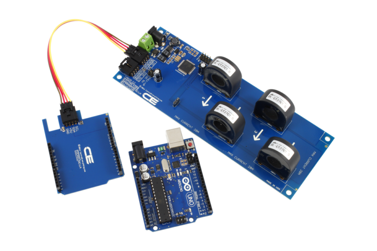 4-Channel On-Board 97% Accuracy 70-Amp AC Current Monitor with I2C ...