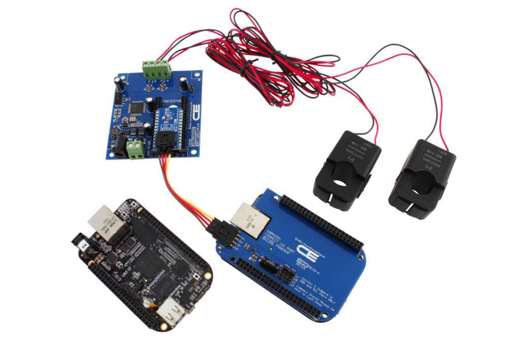 2-Channel Off-Board 98% Accuracy AC Current Monitor with IoT Interface ...