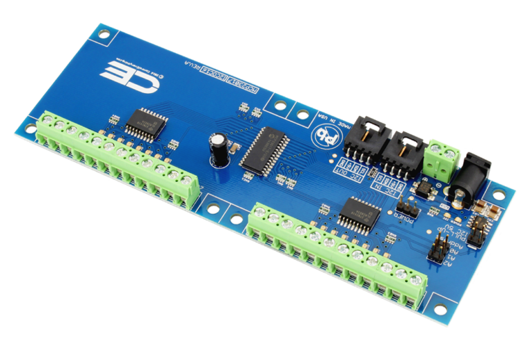 16-Channel Open Collector Driver MCP23017 with I2C Interface - NCD Store