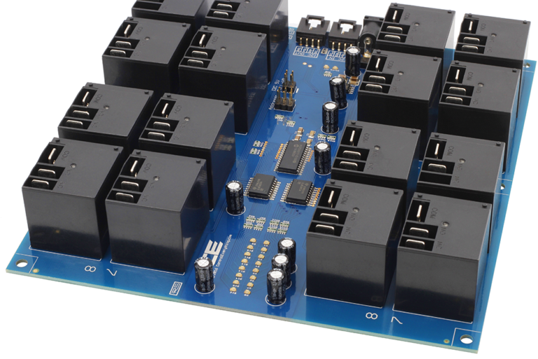 16-Channel High-Power Relay Controller with I2C Interface - NCD Store