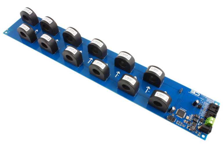 12-Channel On-Board 97% Accuracy AC Current Monitor with I2C Interface ...