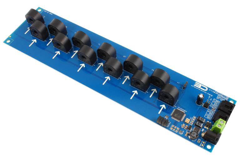 12-Channel On-Board 95% Accuracy AC Current Monitor with I2C Interface ...