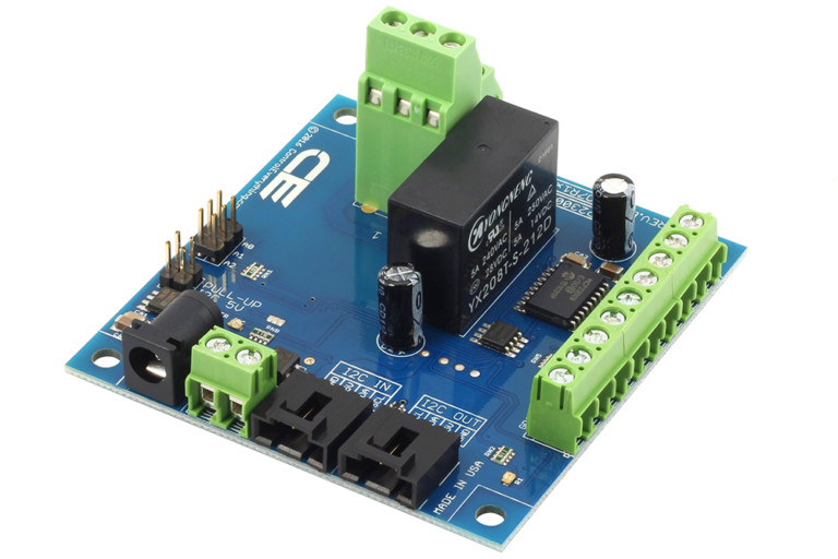 1-Channel DPDT Signal Relay Controller + 7 GPIO with I2C Interface ...