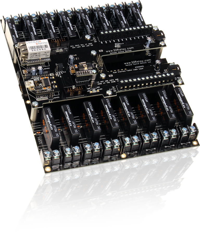 Fusion 16-Channel Solid State Relay Controller with 16 GPIO or ADC and ...