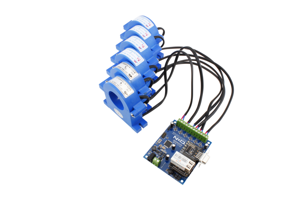 Industrial High-Current Monitor 6-Channel 100-600 Max Amps Wired Split ...