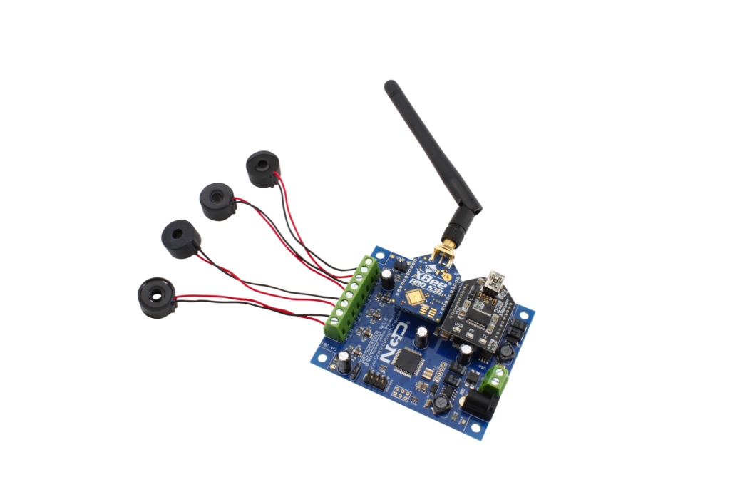 Industrial Current Monitor 4-Channel 5-20 Max Amps Wired Solid Core ...