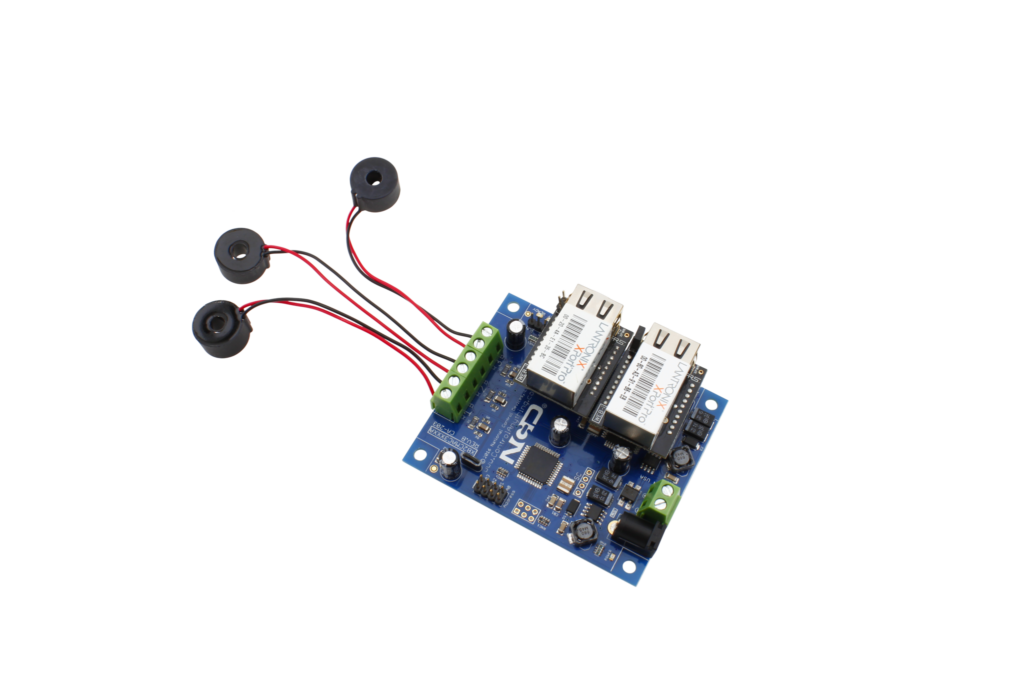 Industrial Current Monitor 3-Channel 5-20 Max Amps Wired Solid Core ...