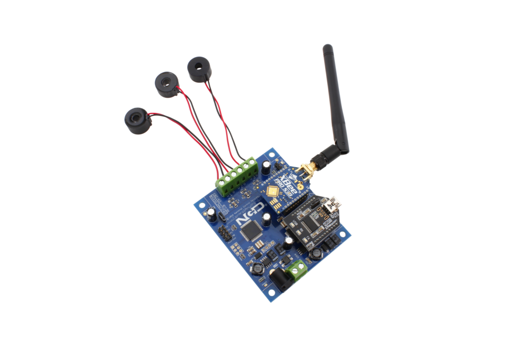 Industrial Current Monitor 3-Channel 5-20 Max Amps Wired Solid Core ...