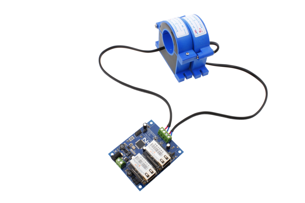 Industrial High-Current Monitor 2-Channel 100-600 Max Amps Wired Split ...