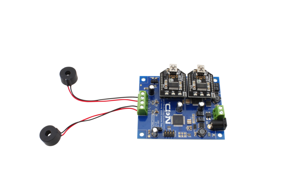Industrial Current Monitor 2-Channel 5-20 Max Amps Wired Solid Core ...
