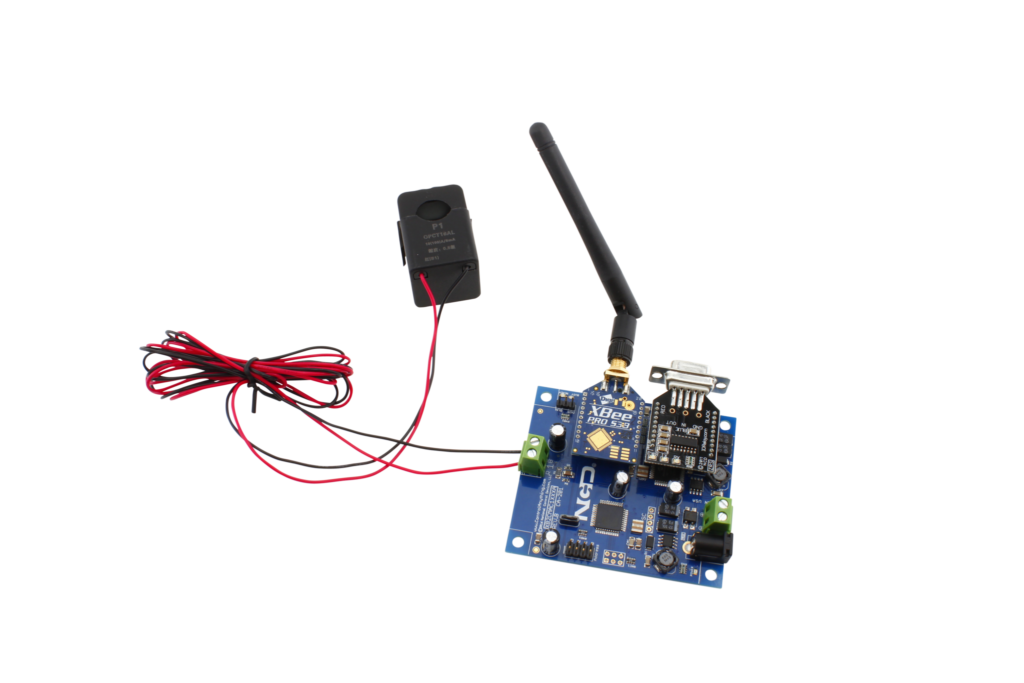 Industrial Current Monitor 1-Channel 10-100 Max Amps Wired Split Core ...